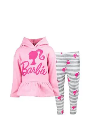 BARBIE Hoodie And Leggings Set Pink