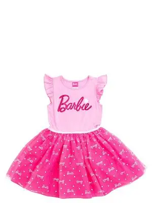 BARBIE Sleeveless Tulle Dress - Pink
