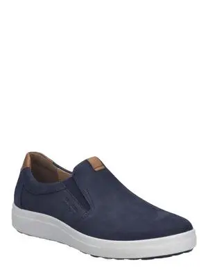 Josef Seibel Maddox 06 Nubuck Slip-on Sneaker - Ocean