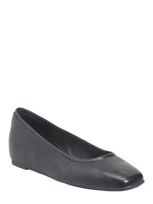 SOFFT Poppy Square-toe Flat - Black