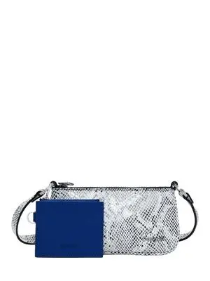Desigual Faux Leather Crossbody Bag - Gray