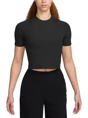 Nike Zenvy Dri-FIT Rib T-Shirt 010 010 Black/pcg6c