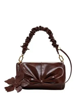 Desigual Faux Leather Crossbody Bag - Brown