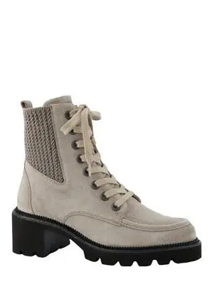 Paul Green Cassidy Hiker Boot - Stone Soft Suede