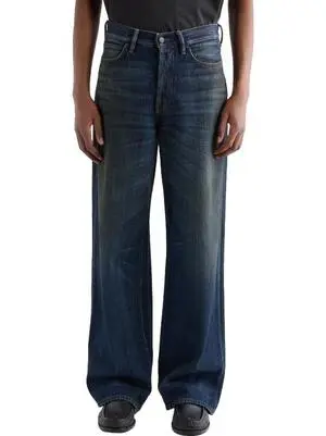 Acne Studios 1981 Loose Fit Jeans - Dark Blue