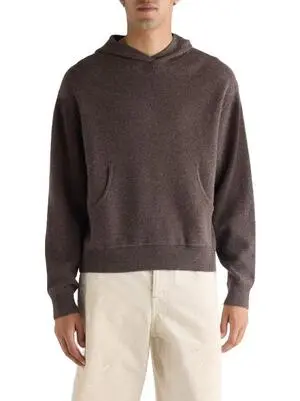 Acne Studios Klama Hooded Cashmere Blend Sweater - Walnut Brown