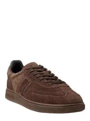 Polo Ralph Lauren Bedford Leather Sneakers - Dark Brown