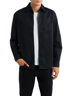 BOSS Owen Cotton Button-up Shirt - Black
