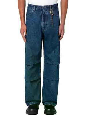 DARKPARK Cross-waist Jeans - Blue