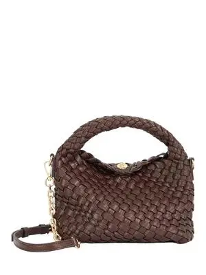 Dune London Woven Top Handle Bag - Brown