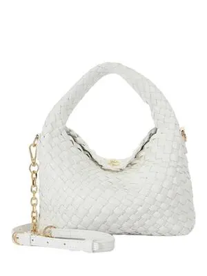 Dune London Woven Top Handle Bag - White