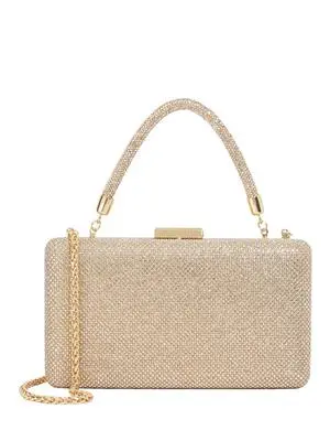 Dune London Top Handle Frame Clutch - Gold