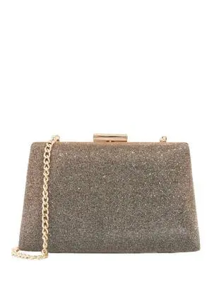 Dune London Bellaria Frame Clutch - Bronze