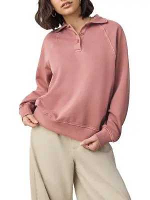 NEXT Cotton Polo Sweatshirt - Pink