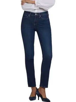 NYDJ Slim Leg Sequin Trim Jeans