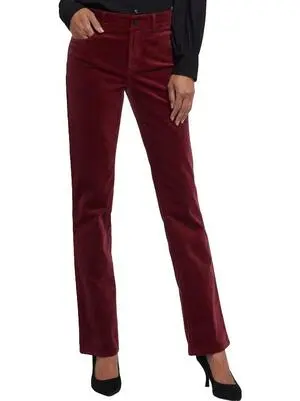 NYDJ Marilyn Straight Leg Jeans - Wild Currant