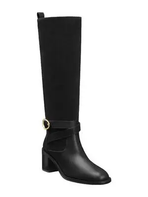 STUART WEITZMAN Benni Riding Boot 55 Black