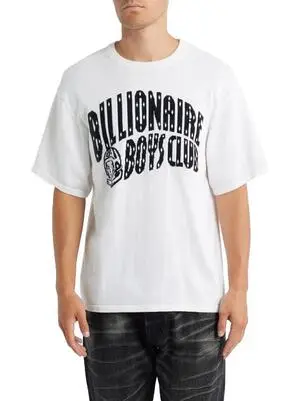 BILLIONAIRE BOYS CLUB Bb Curve Logo Graphic T-shirt - White