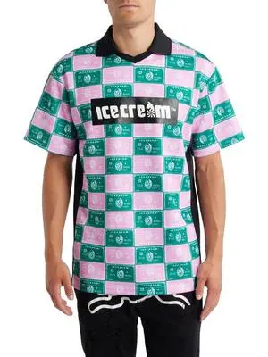 ICECREAM Connor Short Sleeve Soccer Jersey - Orchid