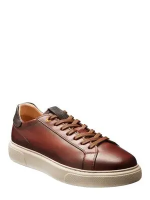 Samuel Hubbard Sunset Leather Sneakers - Antique Brown Leather