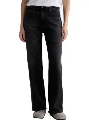 Ag Kora High-waist Wide-leg Jeans - Nebula