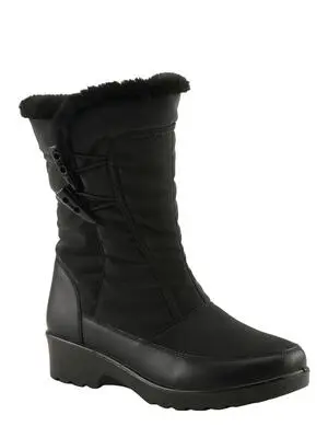 SPRING STEP SHOES Waterproof Winter Boots - Black