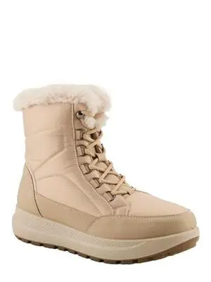 SPRING STEP SHOES Laroui Waterproof Winter Boot Beige