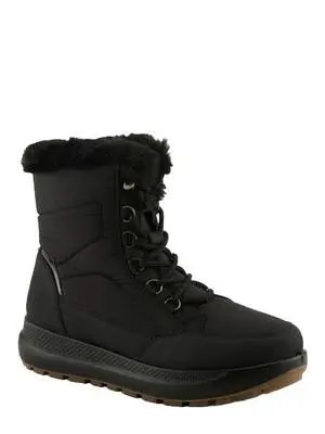 SPRING STEP SHOES Laroui Waterproof Winter Boot Black