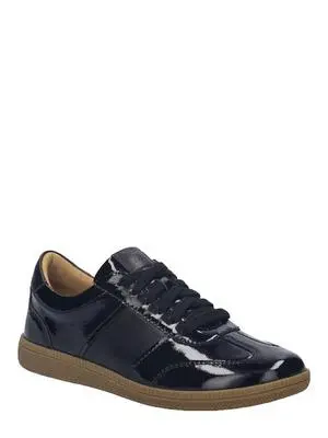 Josef Seibel Leather Sneaker - Black Patent