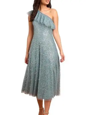 NEEDLE & THREAD Sequin Ballerina Dress