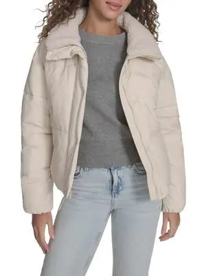 LEVI'S Western Puffer Jacket - Almond Milk