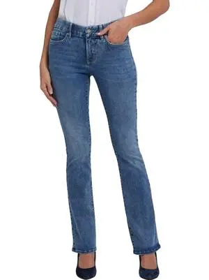 NYDJ Waist-Match Barbara Bootcut Jeans Parisian Sky