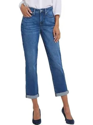 NYDJ Margot Girlfriend Jeans - Opera Blue
