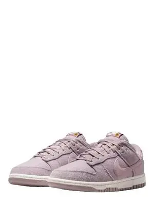 Nike Dunk Low Basketball Sneakers - Light Violet Ore/sail/gold