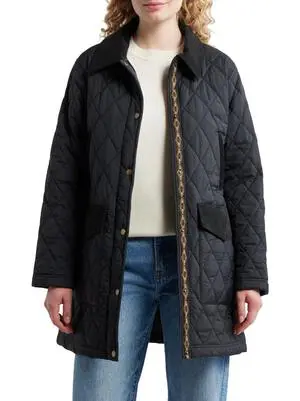 Pendleton Sun River Quilted Field Coat - Black