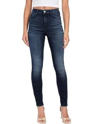 Guess 1981 High Waist Ankle Skinny Jeans - Nof4-open
