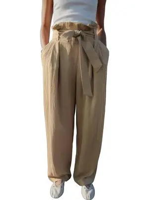 MANGO Paperbag Trousers