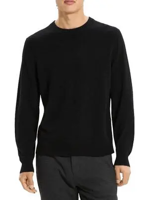 Theory Hilles Cashmere Sweater Black