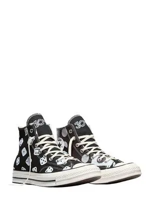 CONVERSE X Marc Jacobs Chuck Taylor® All Star® High Top Sneakers - Black/white/egret