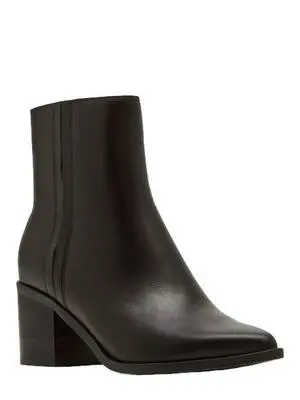 Blondo Brenna Waterproof Pointed Toe Bootie Java Leather