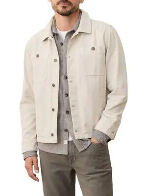 Marine Layer Patrick Canvas Overshirt - Natural