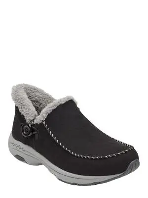 Easy Spirit Faux Fur-lined Bootie - Blk01
