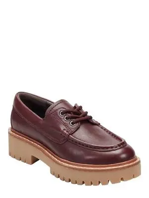 Marc Fisher Nerida Platform Derby Dark Red