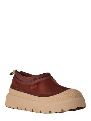 UGG Tasman Waterproof Hybrid Slip-on - Cordovan /white Pepper