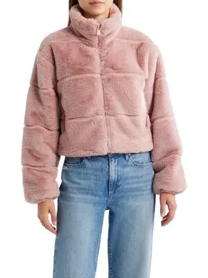 SAVE THE DUCK Yuki Reversible Jacket Blush Pink