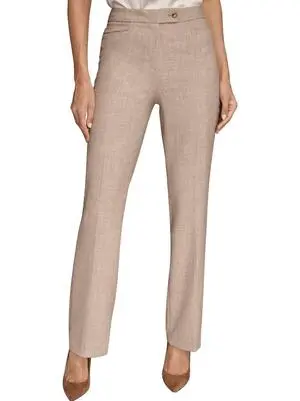 Donna Karan New York Straight Leg Woven Trousers - Nolita Multi