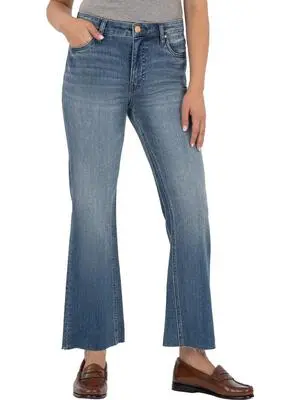 Kut From The Kloth High-waist Flare Ankle Jeans - Rigor