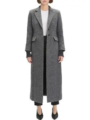 FAVORITE DAUGHTER The City Coat - Grey Twill