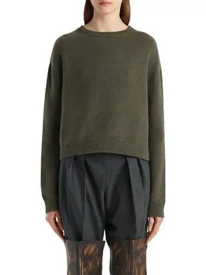 Khaite Milo Cashmere Sweater - Pine