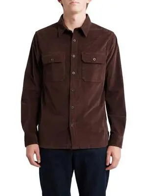 Ag Curtis Classic Fit Button-up Work Shirt - Sulfur Raw Umber